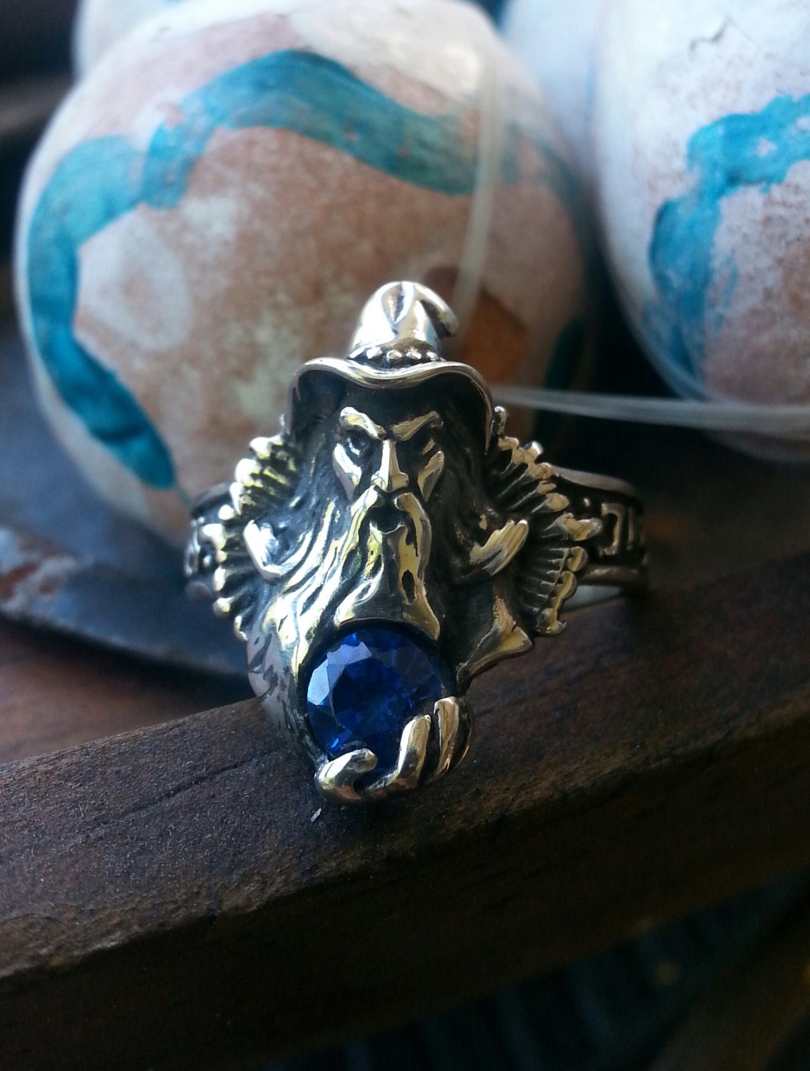 Wizard ringsterling silvercubic zirconiamagic | Etsy