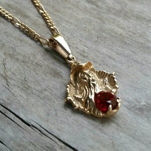 Wizard Pendant 9ct Gold Charm Magic Fantasy Mythical - Etsy