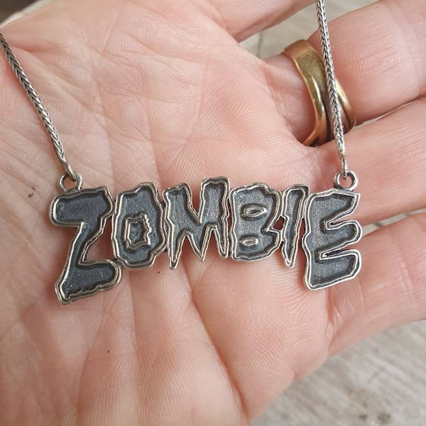 Zombie Necklace - Etsy