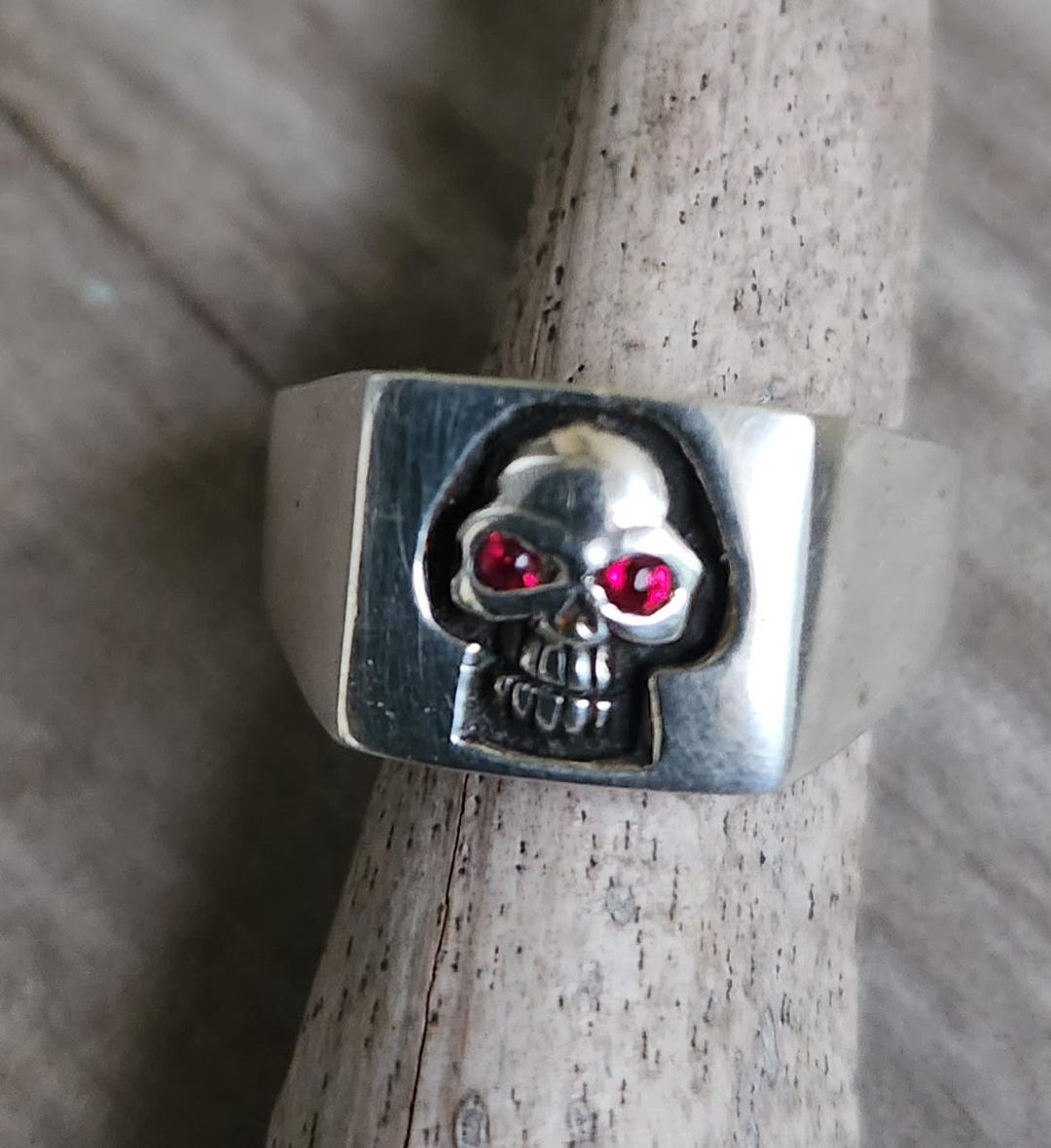 Skull Signet Ring,925 Sterling Silver,punisher Skull,steampunk, Gothic ...