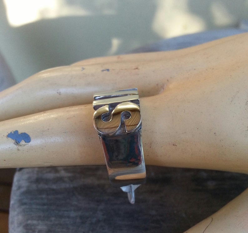 ELVIS Ring Unisexsterling Silverwide Band Wedding - Etsy