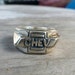 Chevrolet Ring,car Symbol,chev, Sterling Silver,cheve Ring,handmade ...