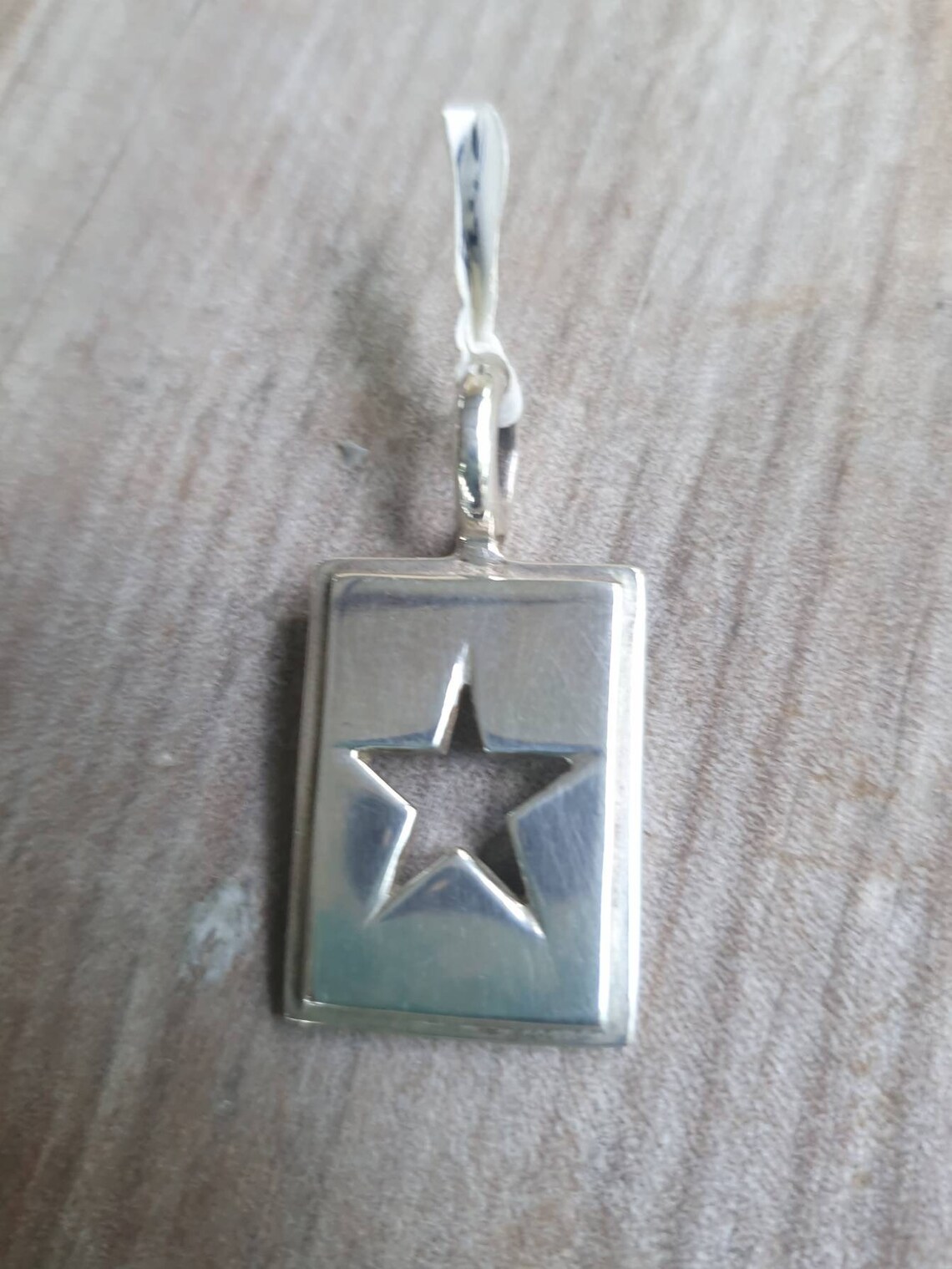 Star ID Tagsterling Silverhandmade Star - Etsy