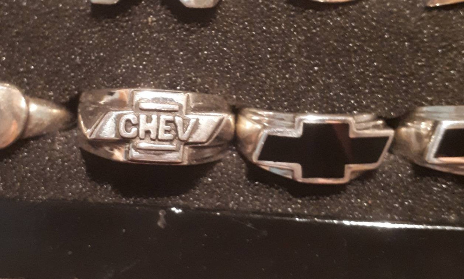 Chevrolet Ringcar Symbolchev Sterling Silvercheve - Etsy