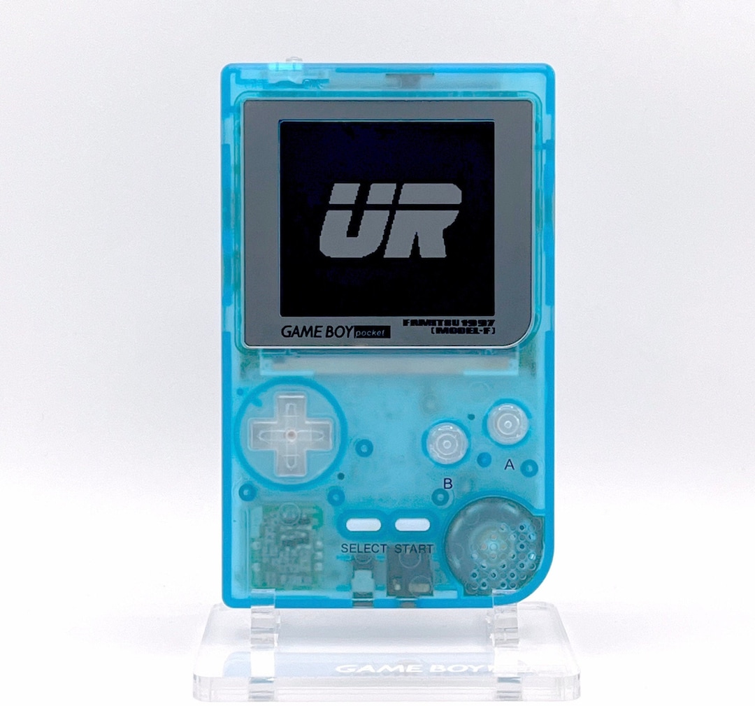Rechargeable Gameboy Pocket Backlight IPS Larger LCD Screen, Brightness ...