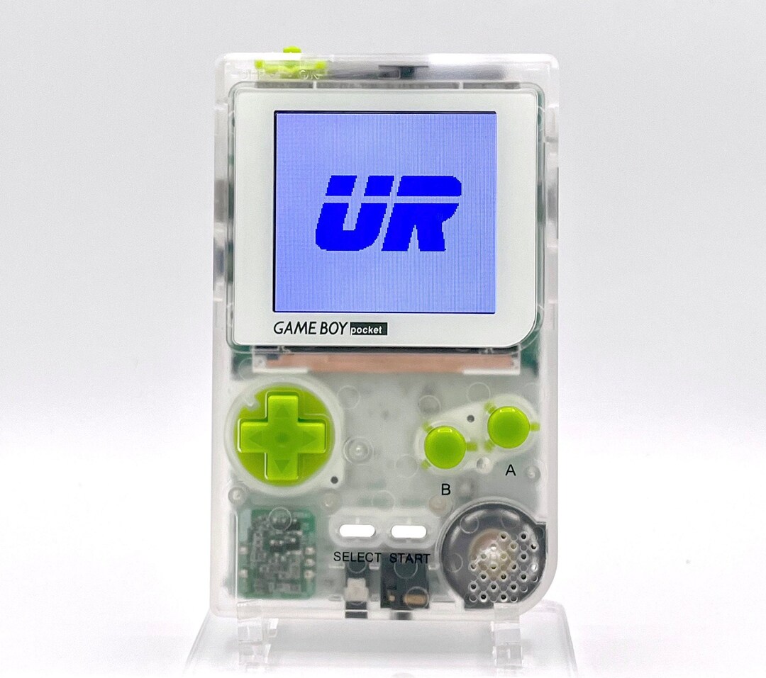 Lime Crush: Wireless Rechargeable XL Gameboy Pocket Backlit IPS LCD ...