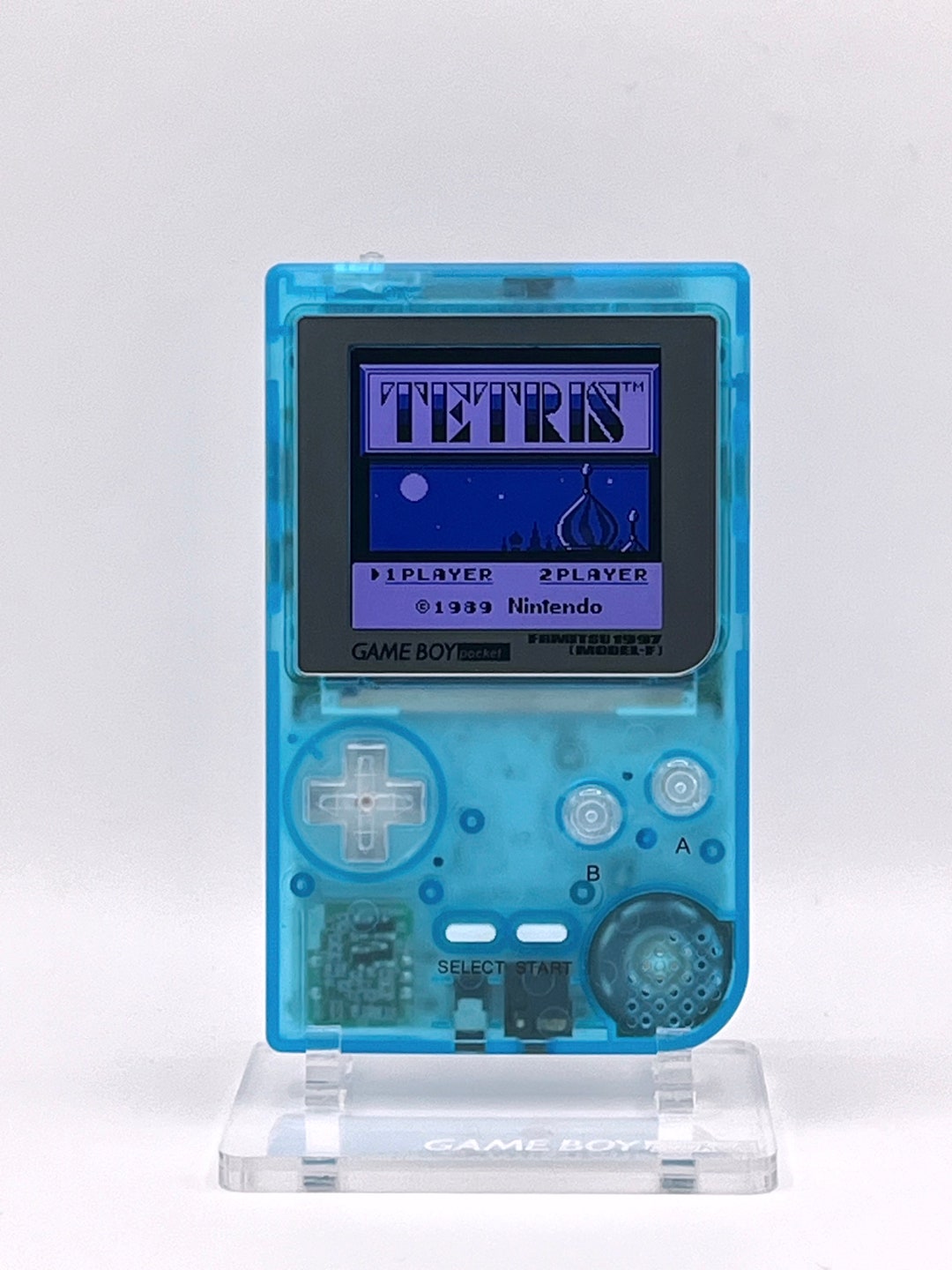 Rechargeable Gameboy Pocket Backlight IPS Larger LCD Screen, Brightness ...