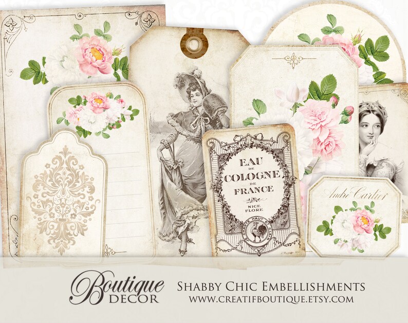 Fairy Tale Ephemera Kit. Tags Labels Embellishments. - Etsy