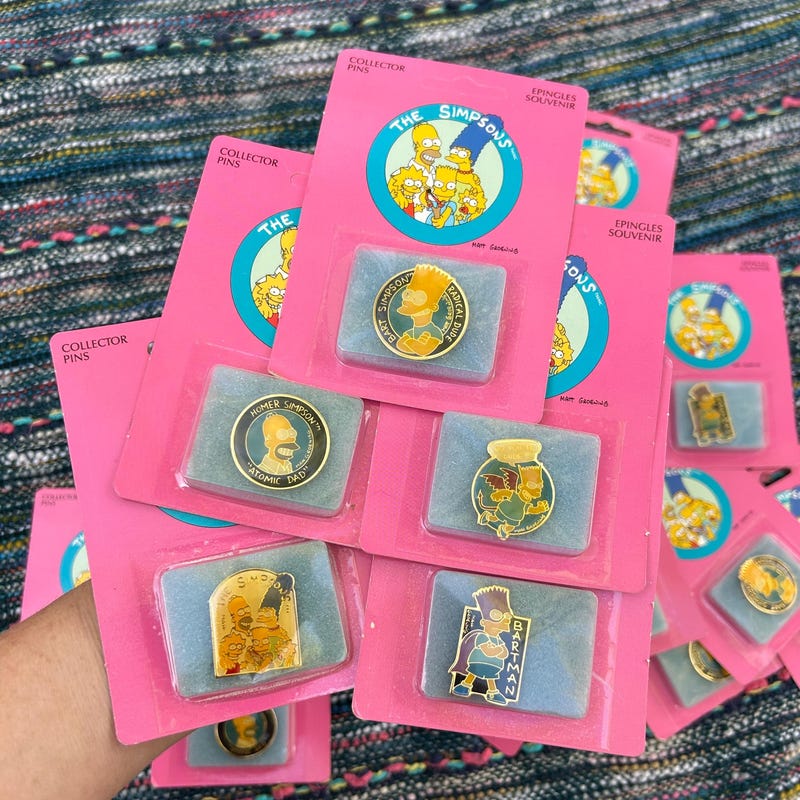 Simpsons Pins - Etsy