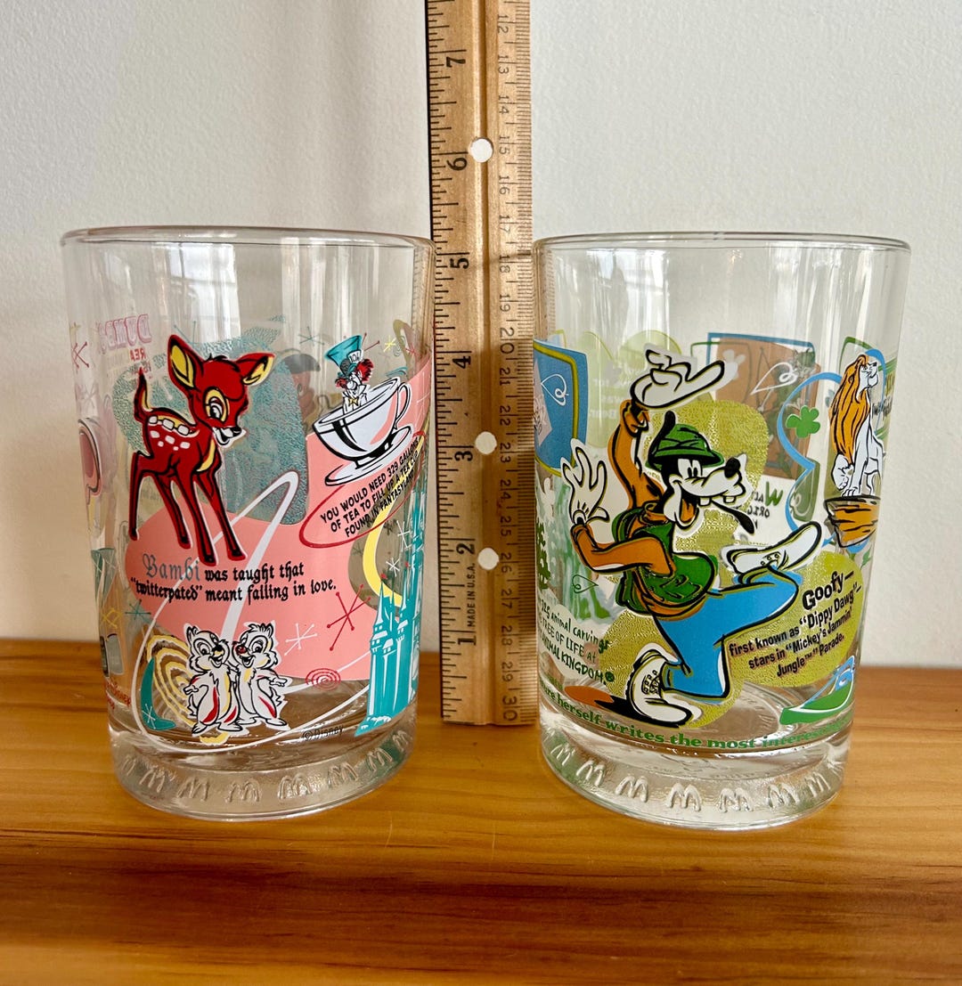 Vintage Style Disney Glasses Celebrating 100 Years | Multiple Disney ...