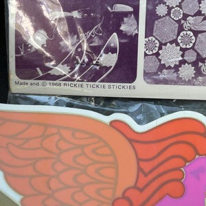 Rickie Tickie Stickies 1968 Retro Vintage 5 Vinyl Angel Stickers - Etsy