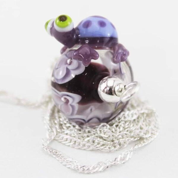 Turtle Glass Beads - Etsy