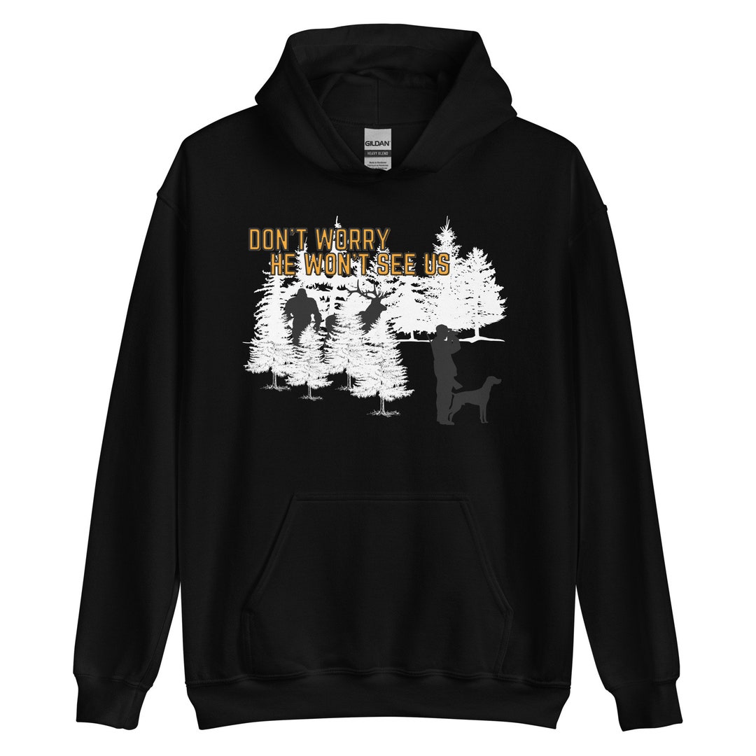 The Elk Herder Bigfoot Hoodie, Sasquatch Hoodie, Funny Bigfoot Hoodie ...