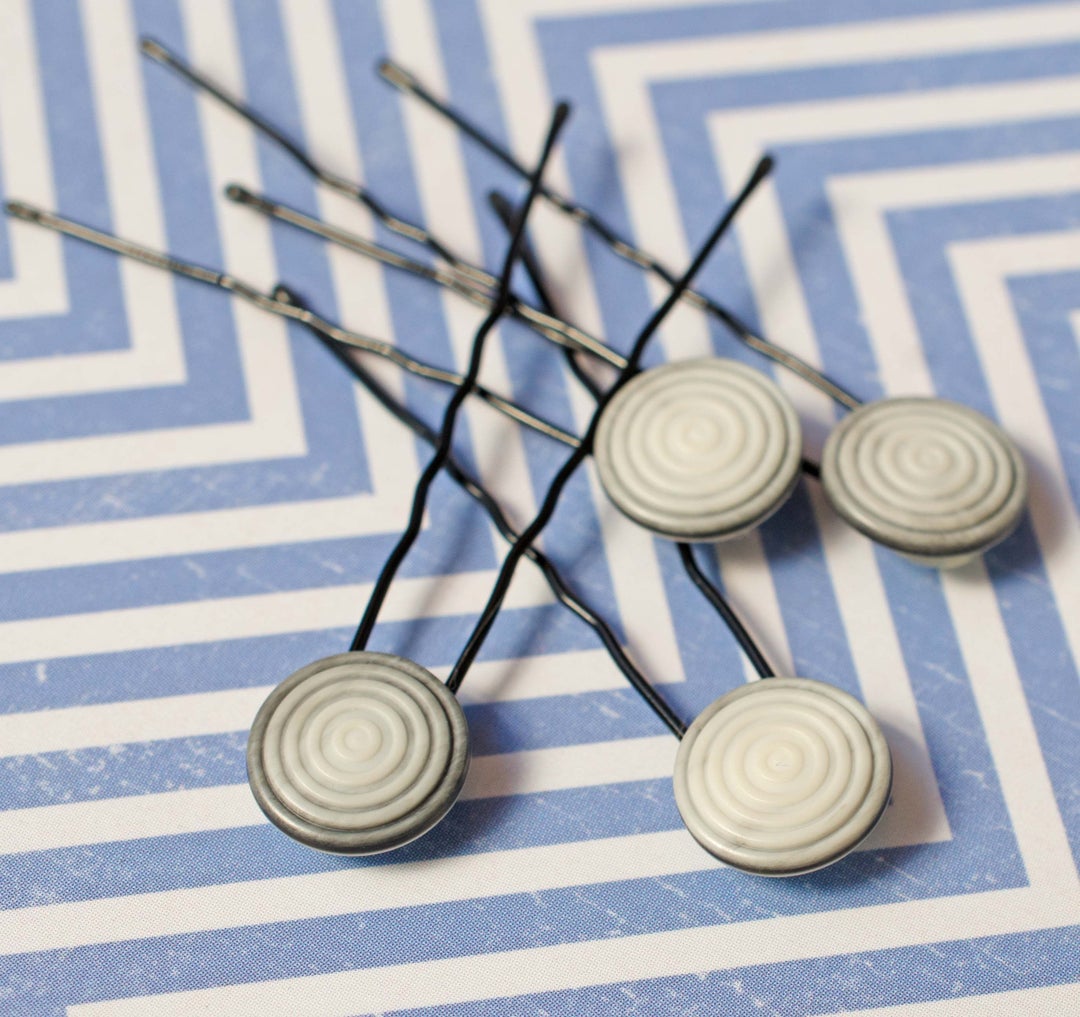 Bun Hair Pins - Bun Pins - Button Hair Pins - Hair Jewelry - Updo Hair ...