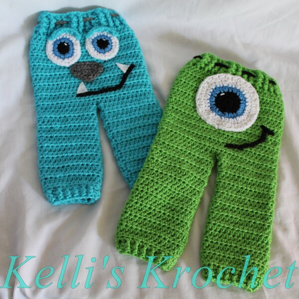 Monster Pants - Etsy