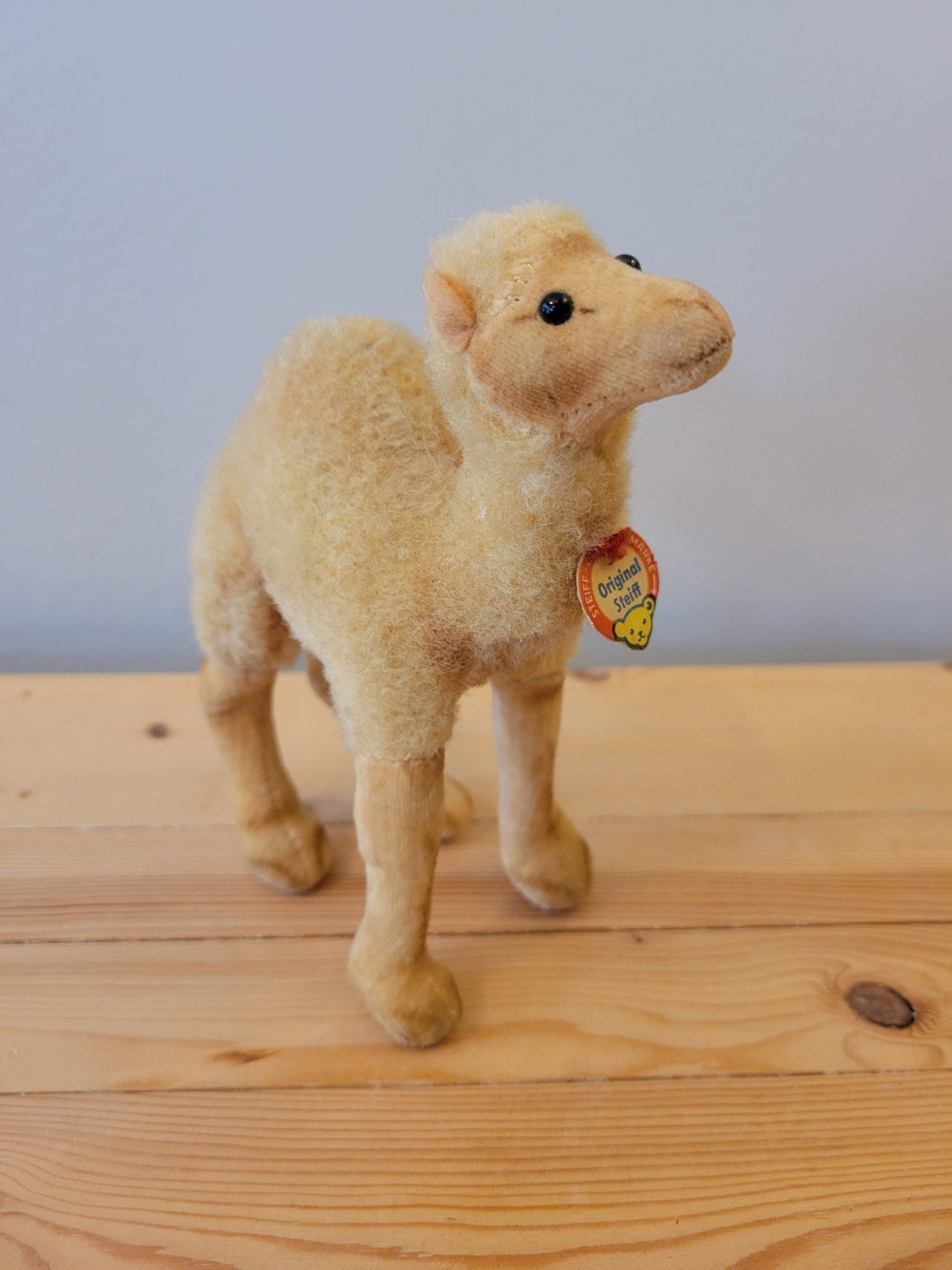 Steiff Camel 14cm With Bib Tag - Etsy