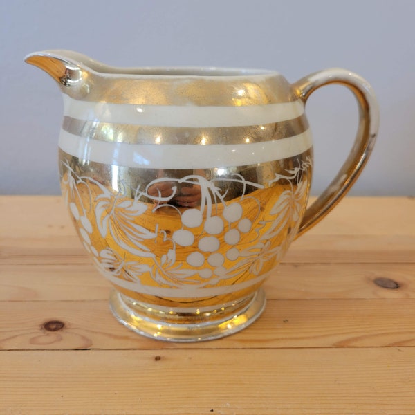 Lusterware Pitcher - Etsy