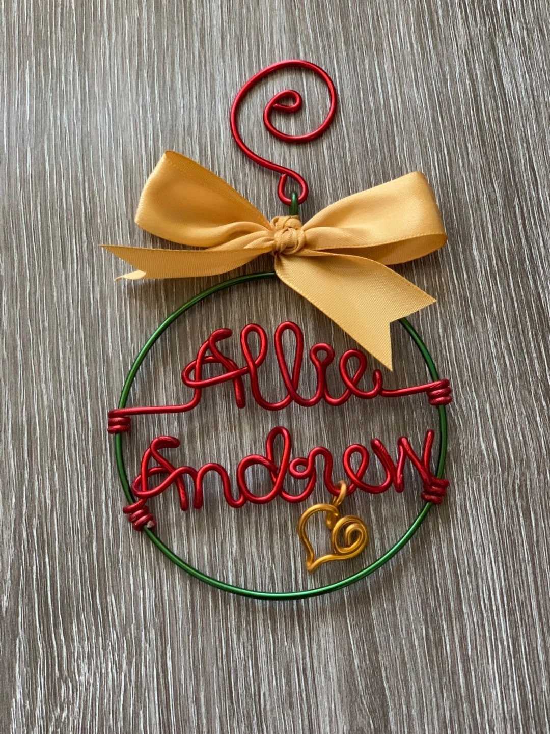 Early Shopper SALE : Holiday Sale.personalized Ornament - Handcrafted ...