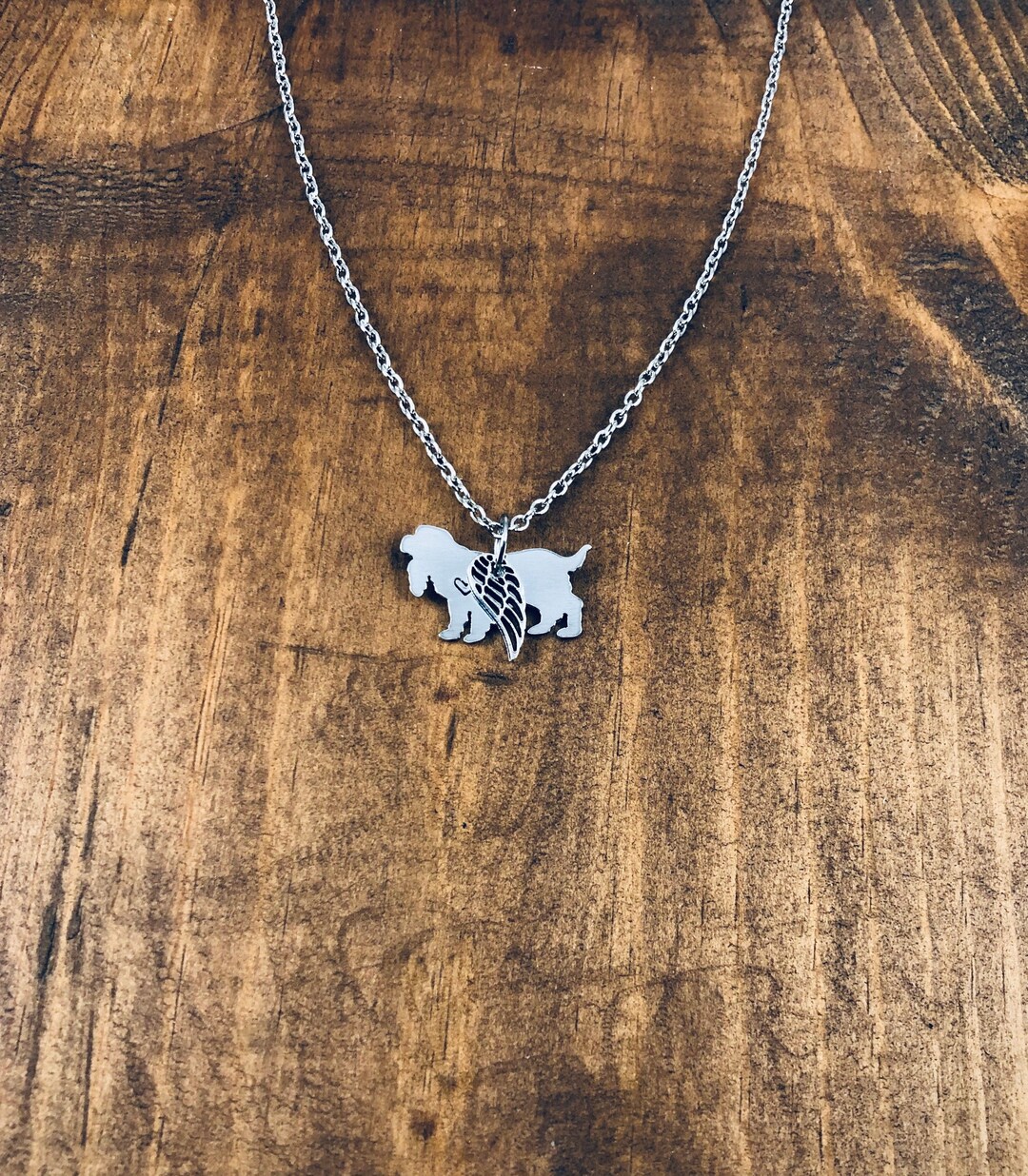 Angel Dog Necklace Cocker Spaniel - Etsy