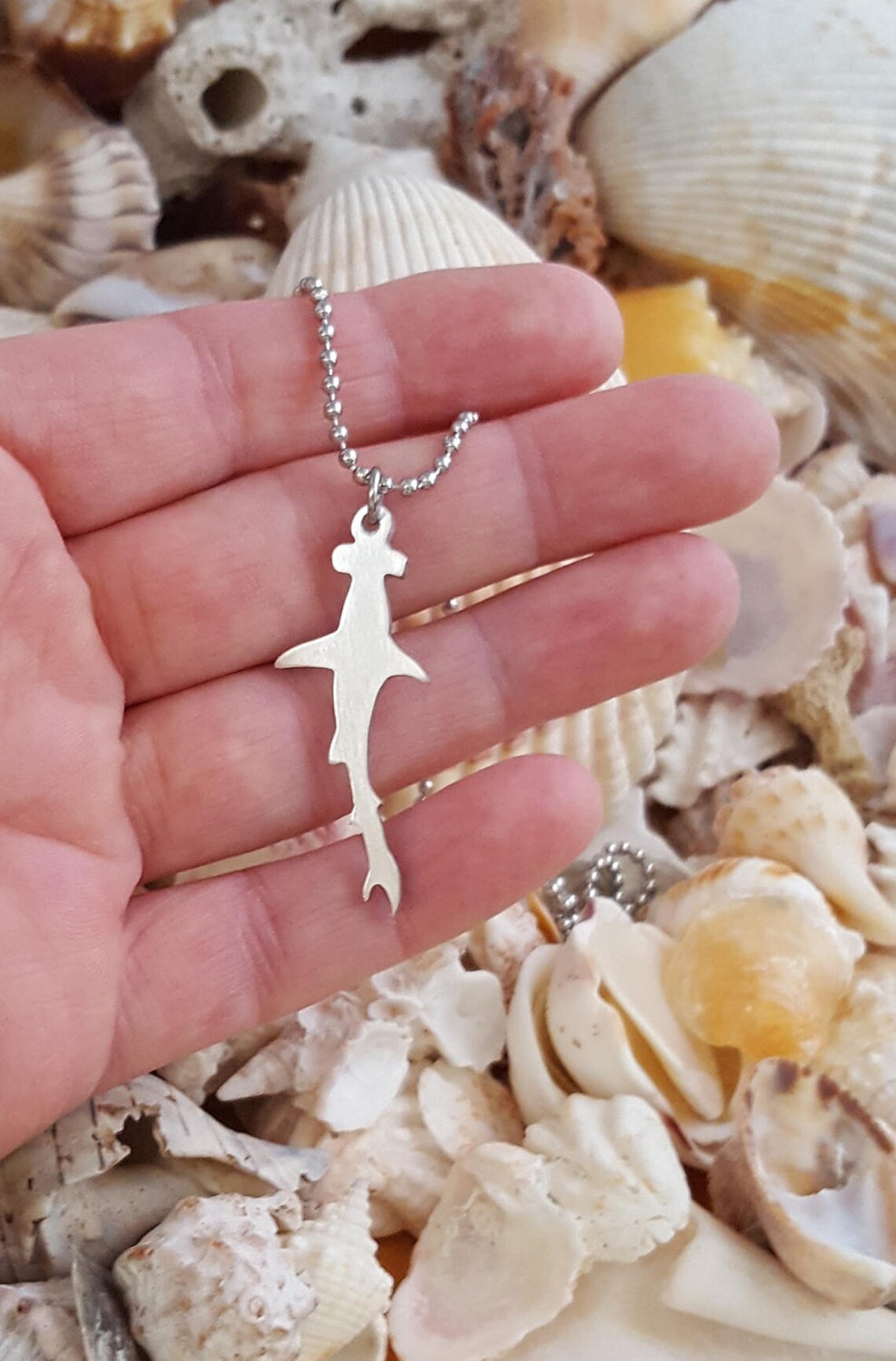 Hammerhead Shark Necklace | Etsy