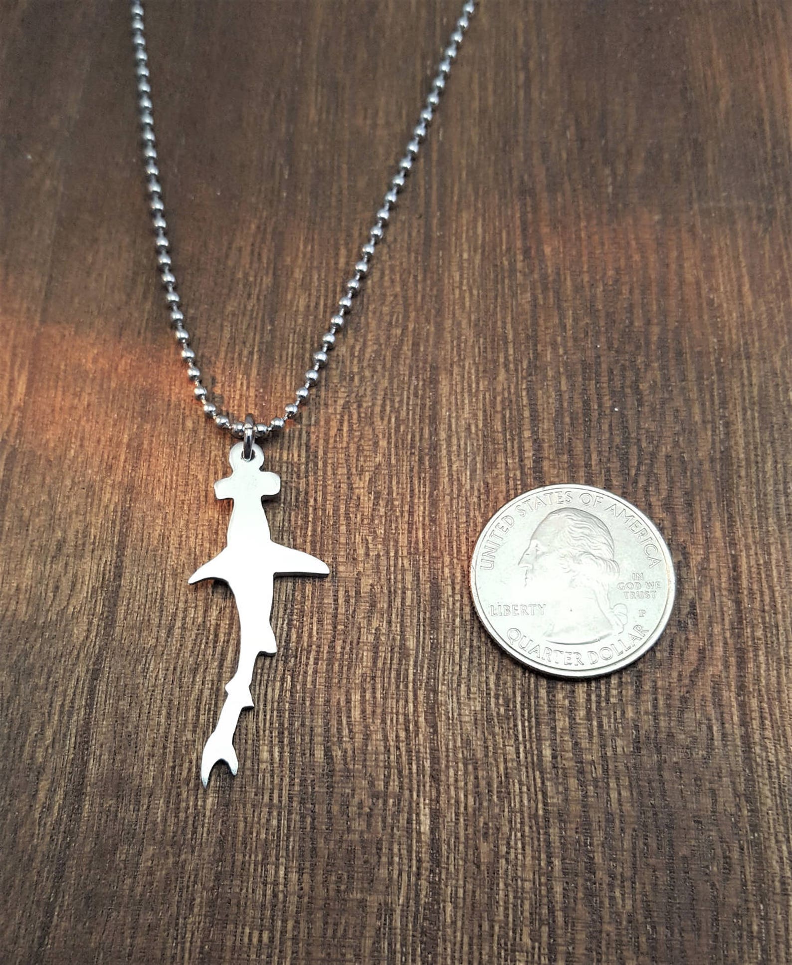 Hammerhead Shark Necklace | Etsy