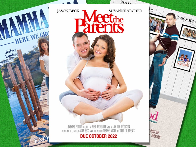 Movie Poster parenthood Pregnancy Announcement - Etsy