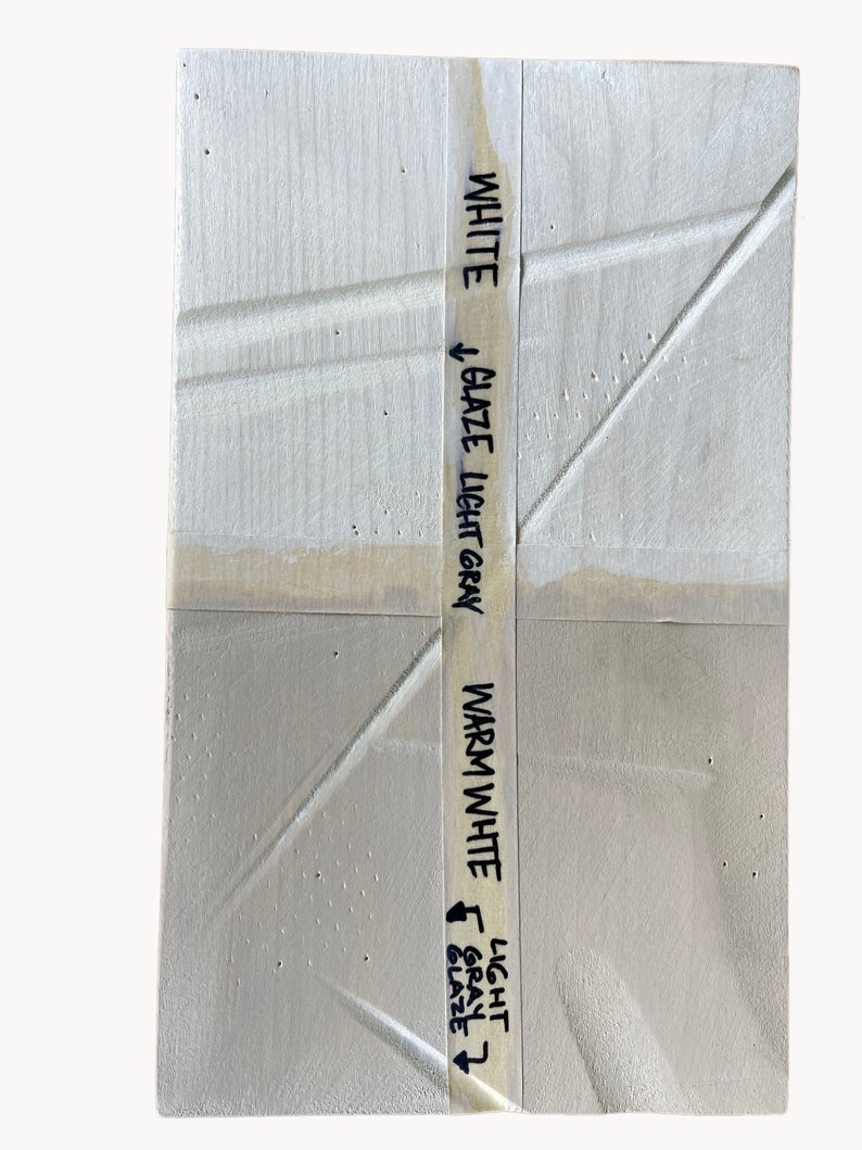 White Stained Distressed Poplar Fireplace Mantel With Drop - Etsy