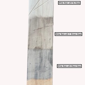 White Stained Distressed Poplar Fireplace Mantel With Drop Front Shelf ...