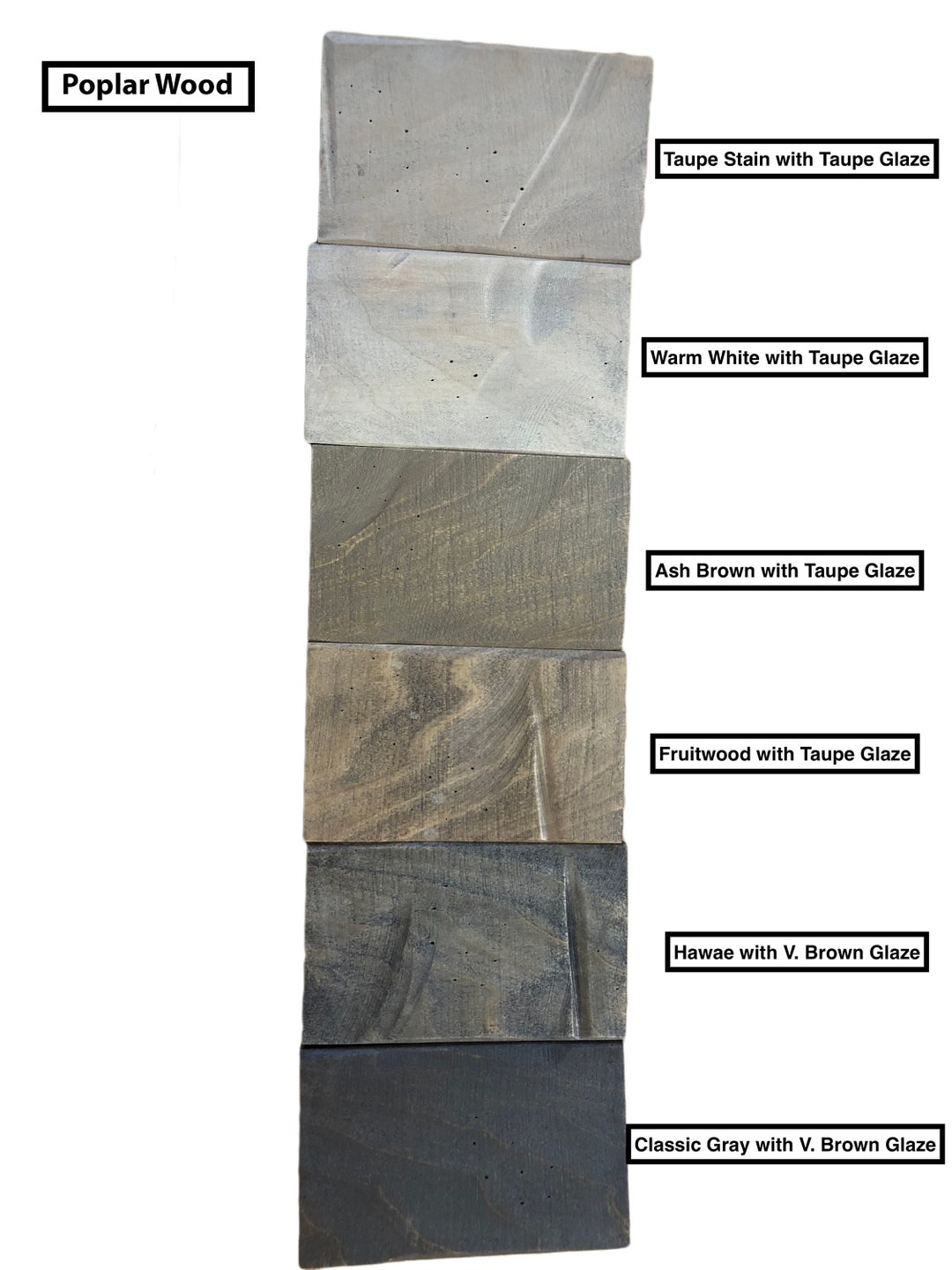 Custom Stain Samples - Etsy