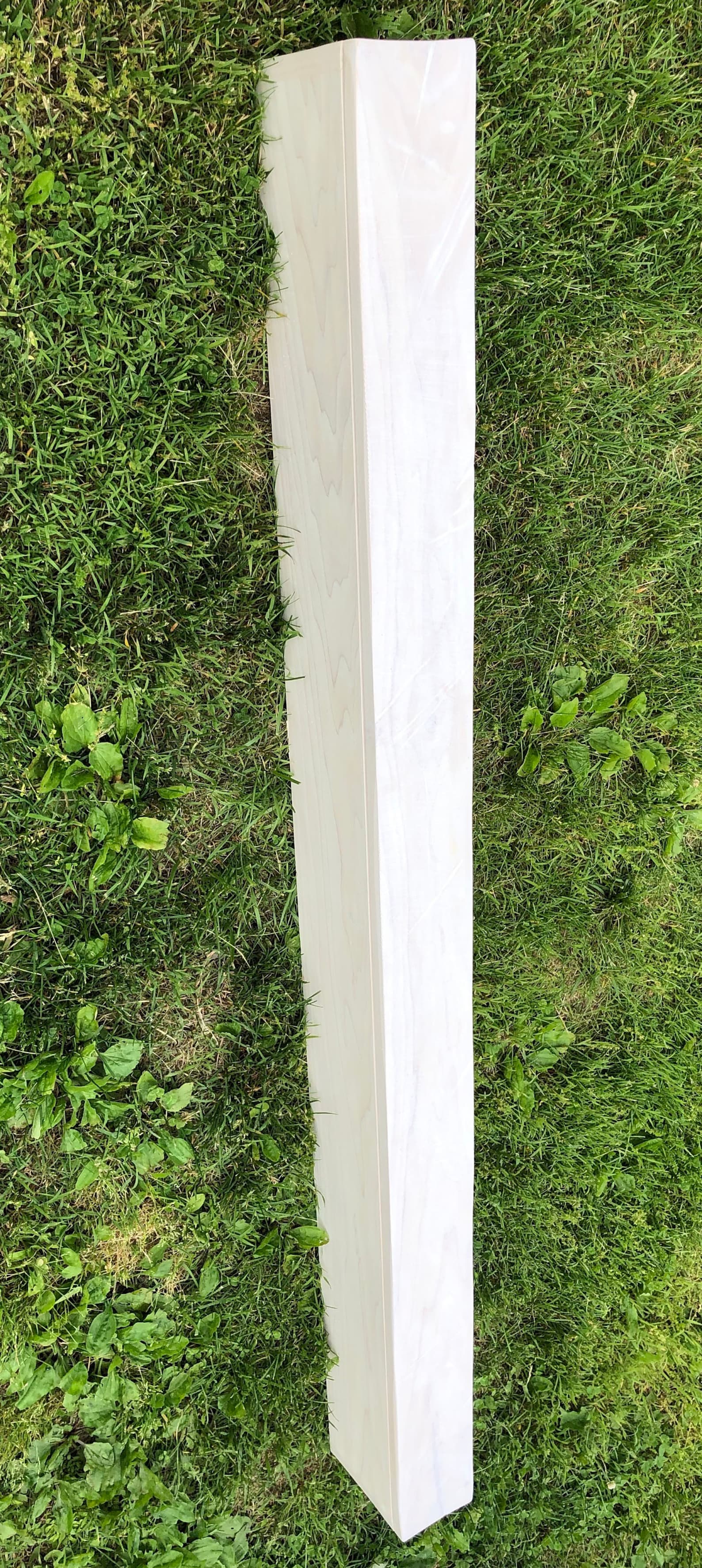 White Stained Distressed Poplar Fireplace Mantel With Drop Front Shelf ...