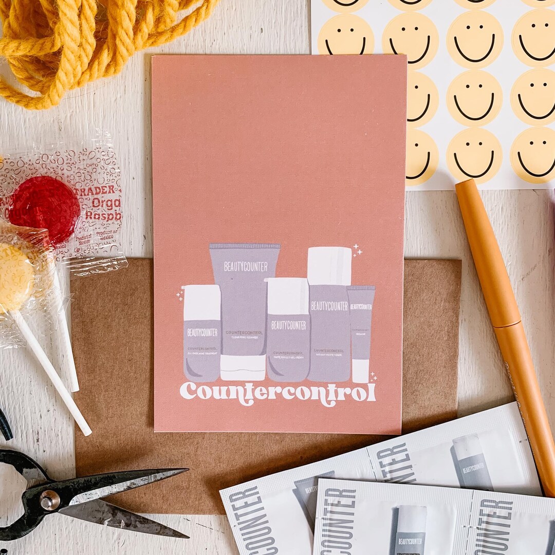 Beautycounter Countercontrol Tip Cards Consultant Sample Cards - Etsy