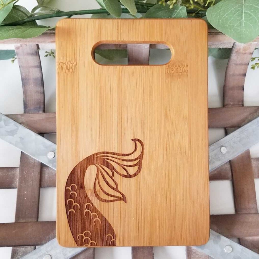 Mermaid Tail Cutting Board, Beach Decor, Kitchen Decor - Etsy