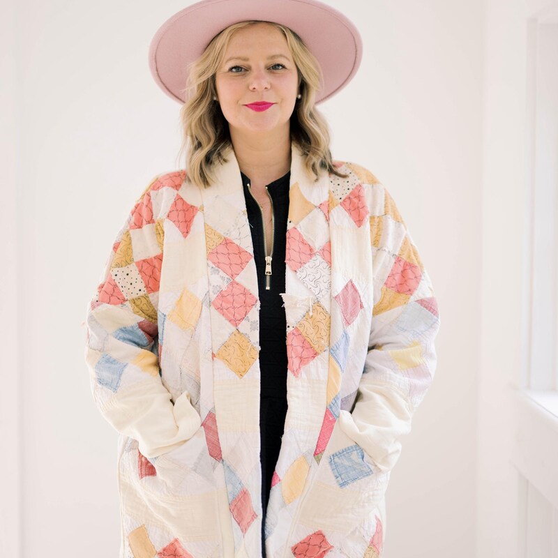 Tattered Quilt Jacket - Etsy