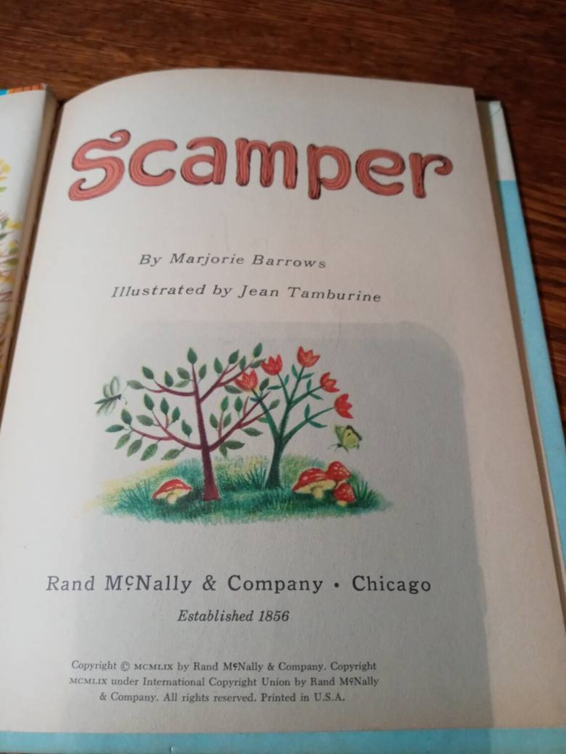 Scamper. A Rand Mcnally Elf Book - Etsy