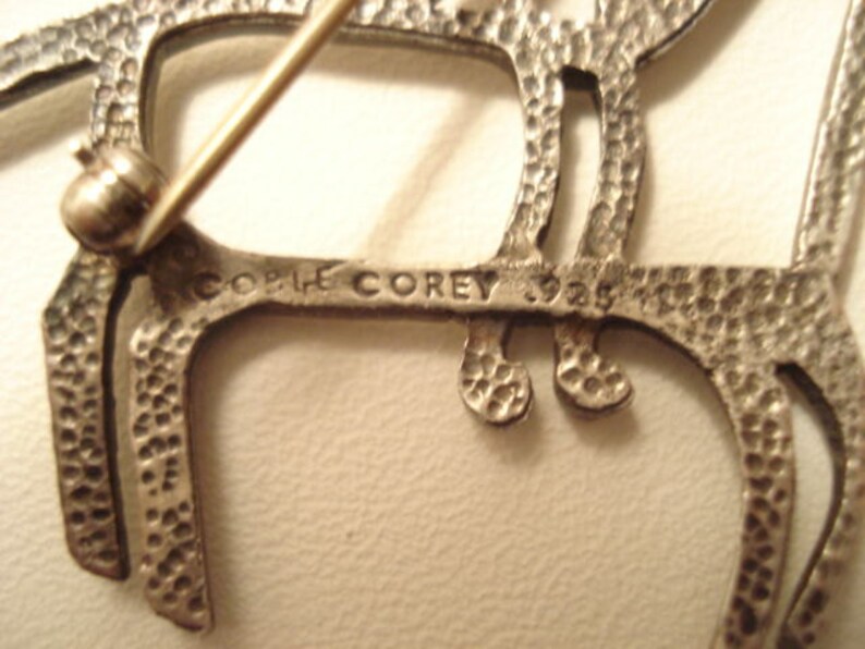Vintage COBLE COREY Sterling Warrior on A Horse Brooch - Etsy