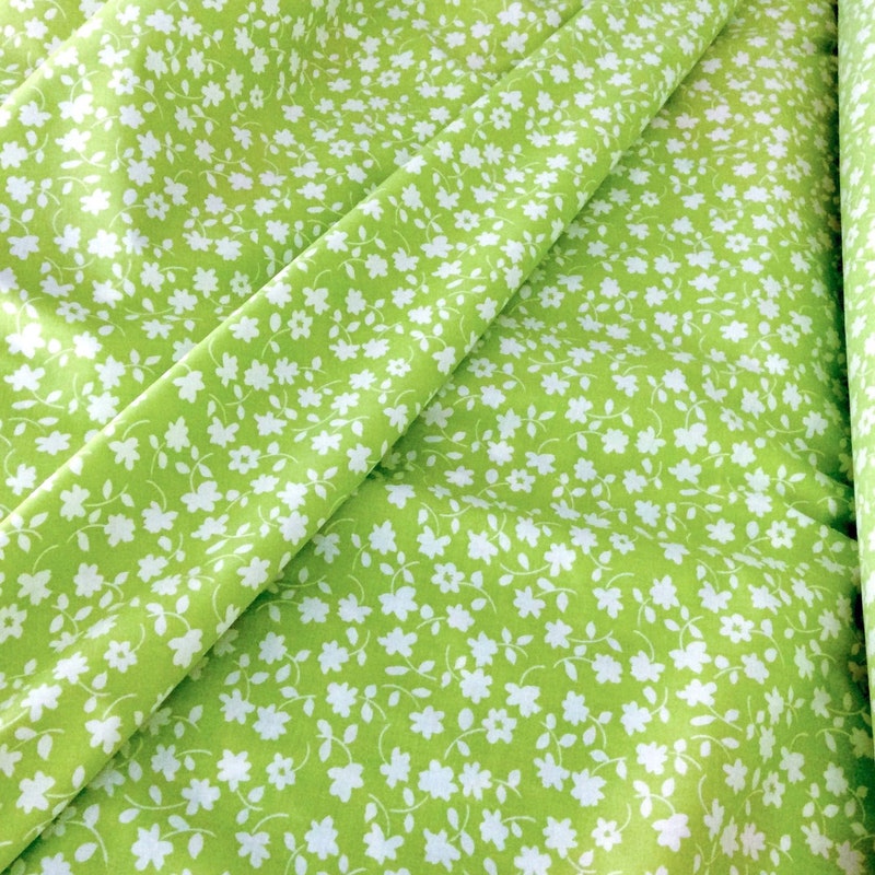 Lime Green Fabric - Etsy