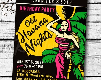 Salsa Party Invite - Etsy