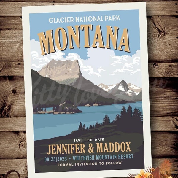 Montana Invitations - Etsy