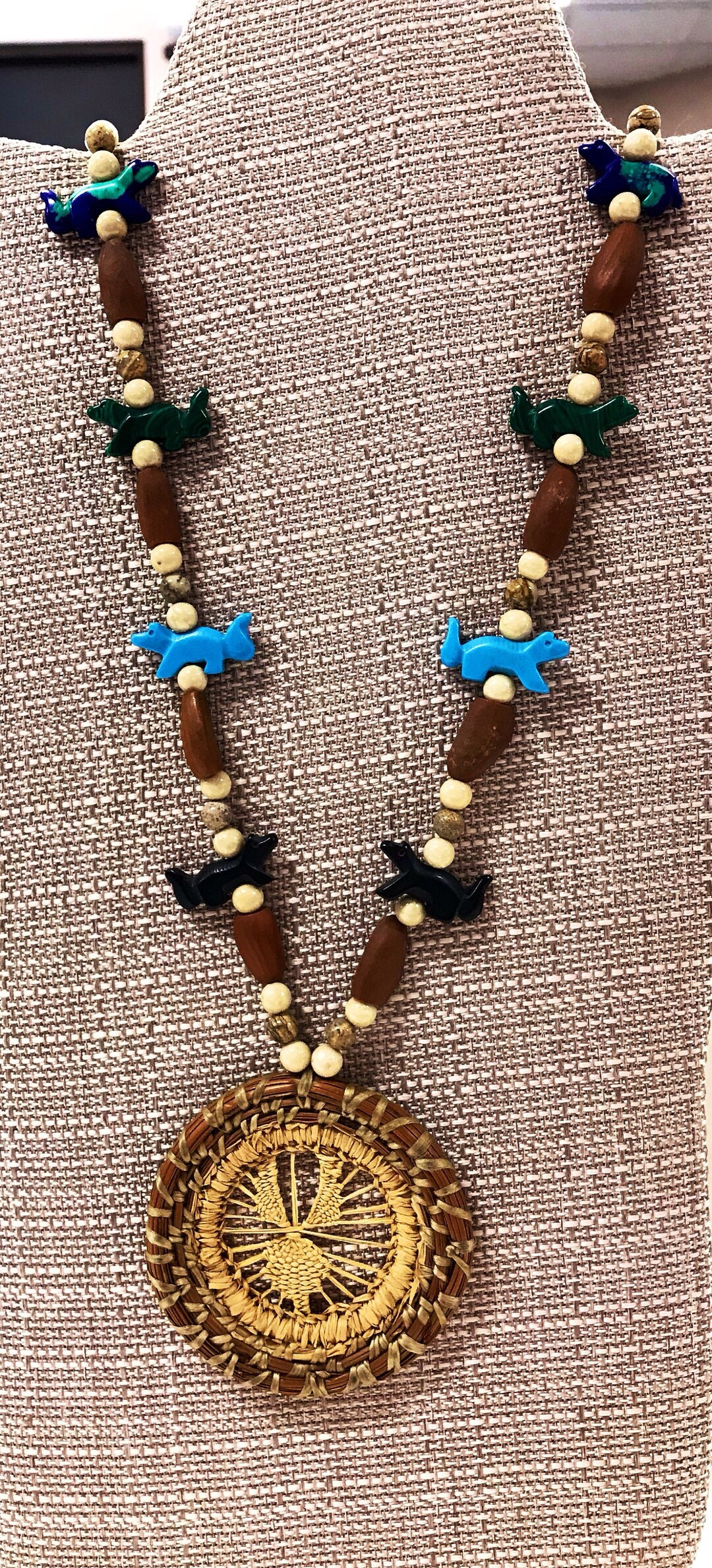 Pine Needle Necklace - Etsy