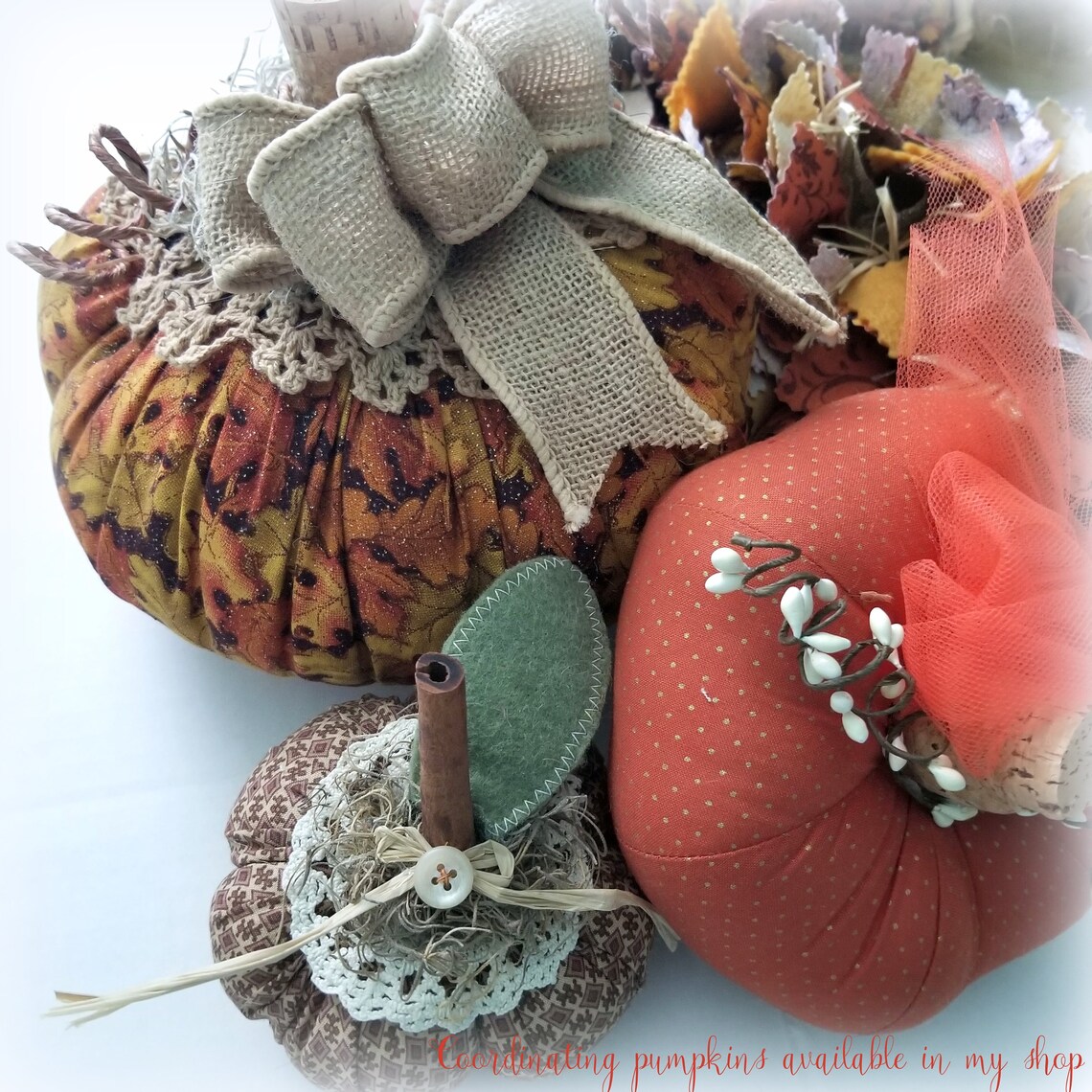 Fall Wreath Fall Heart Rag Wreath Indoor Fall Rag Wreath - Etsy