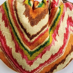 Small 6 Drawstring Pouch, Round Cinch Bag, Make-up Bag, Cosmetic Bag ...