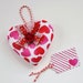 Valentine's Day Hanging Heart Ornament, 4 1/2 Hanging Heart, Valentine ...