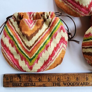 Small 6 Drawstring Pouch Round Cinch Bag Make-up Bag - Etsy