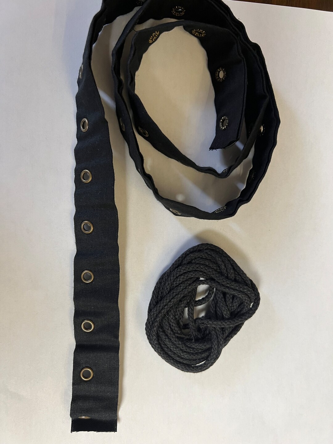 Black Corset Lacing Tape and Cording - Etsy