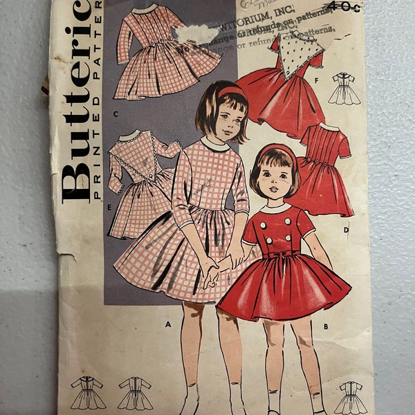 50s Dress Pattern - Etsy