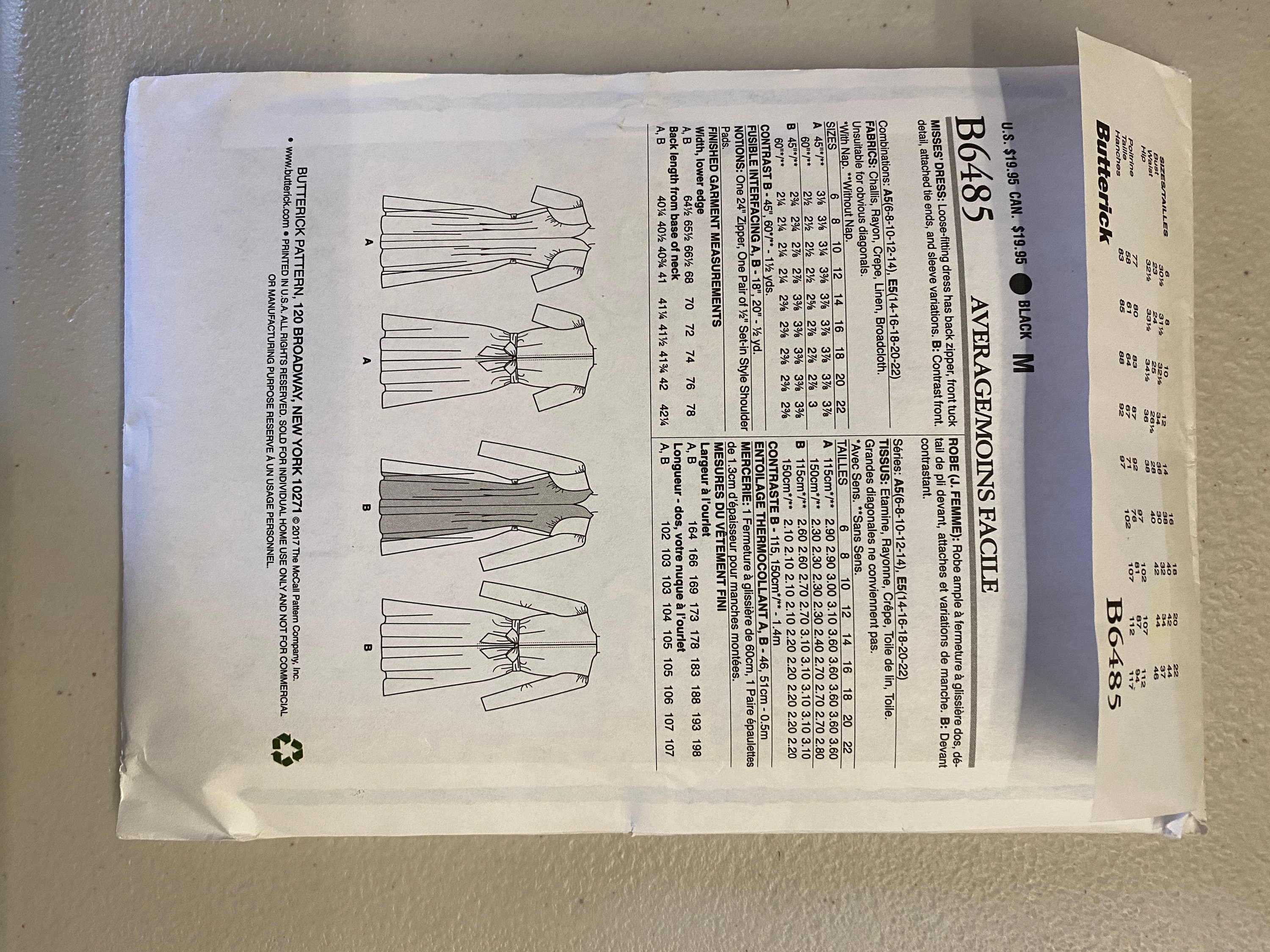 Butterick B6485 Retro 1944 Dress - Etsy