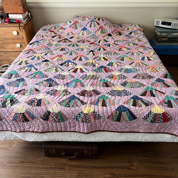 Grandmas Fan Quilt Pattern - Etsy