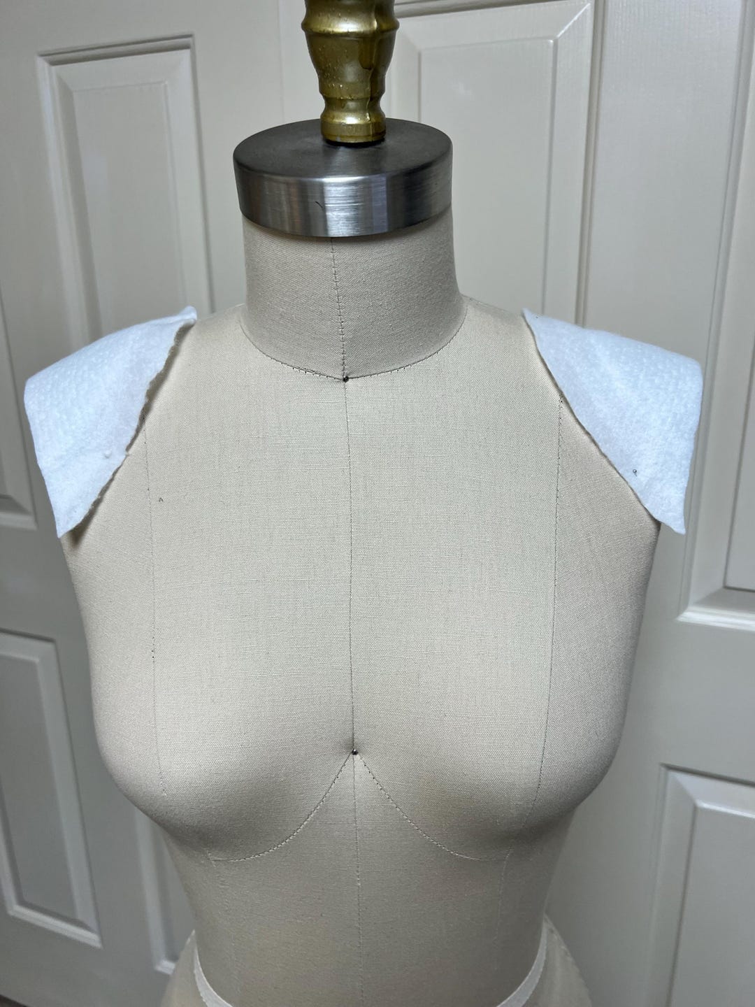 White Poly Shoulder Pads for Blouses - Etsy