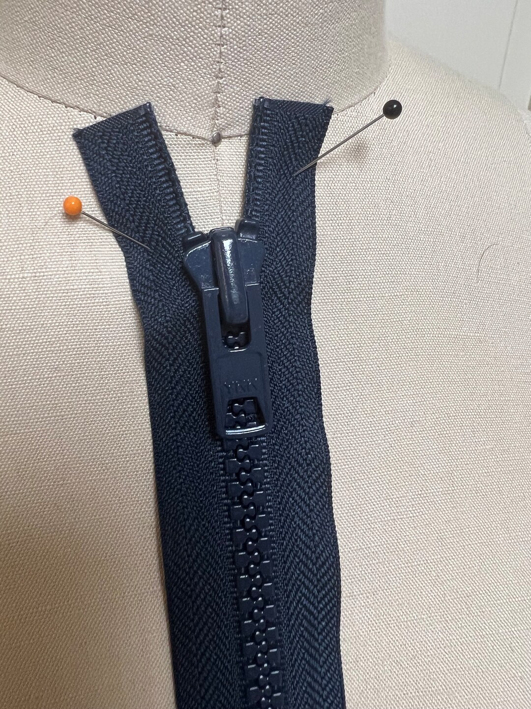 Navy Blue Heavy Duty Two Way Jacket Zipper, 36 - Etsy