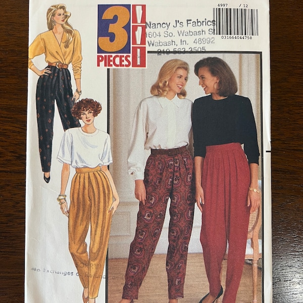 1980s Pants Pattern - Etsy